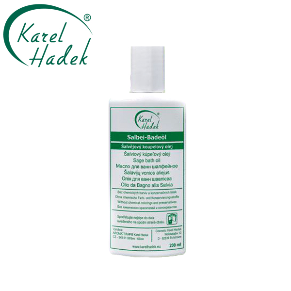 Шалфейное масло для ванн, Karel Hadek, 200 мл - Ecotopia.ru
