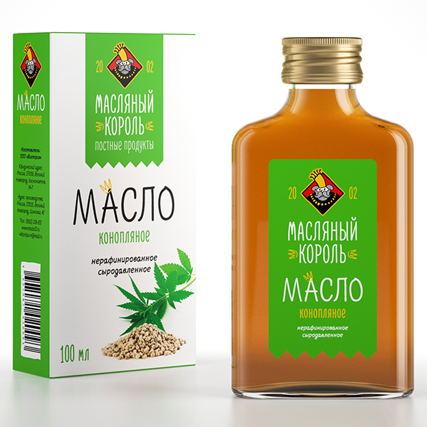 Масло конопляное 100% Масляный Король купить в Москве, цена и отзывы ...